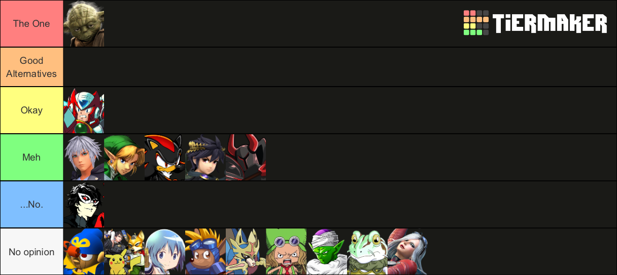 VS Matches: Meta Knight Tier List (Community Rankings) - TierMaker