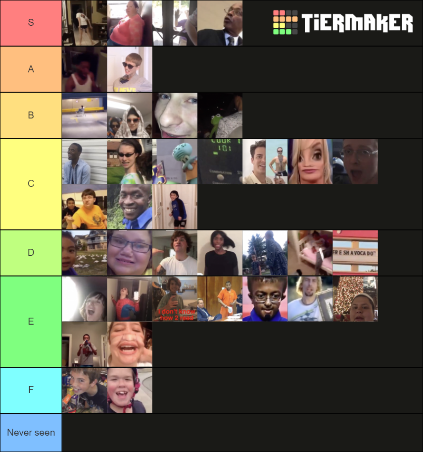 every vine ever Tier List (Community Rankings) - TierMaker