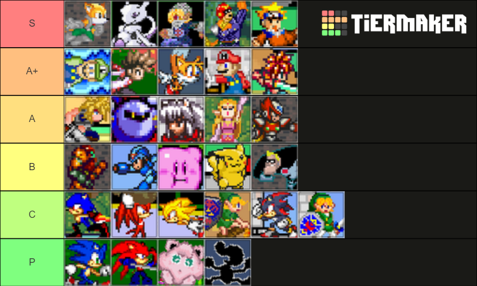 SSF1 Tier List (Community Rankings) - TierMaker