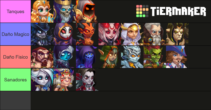 Hero Wars (Mobile) Tier List (Community Rankings) - TierMaker