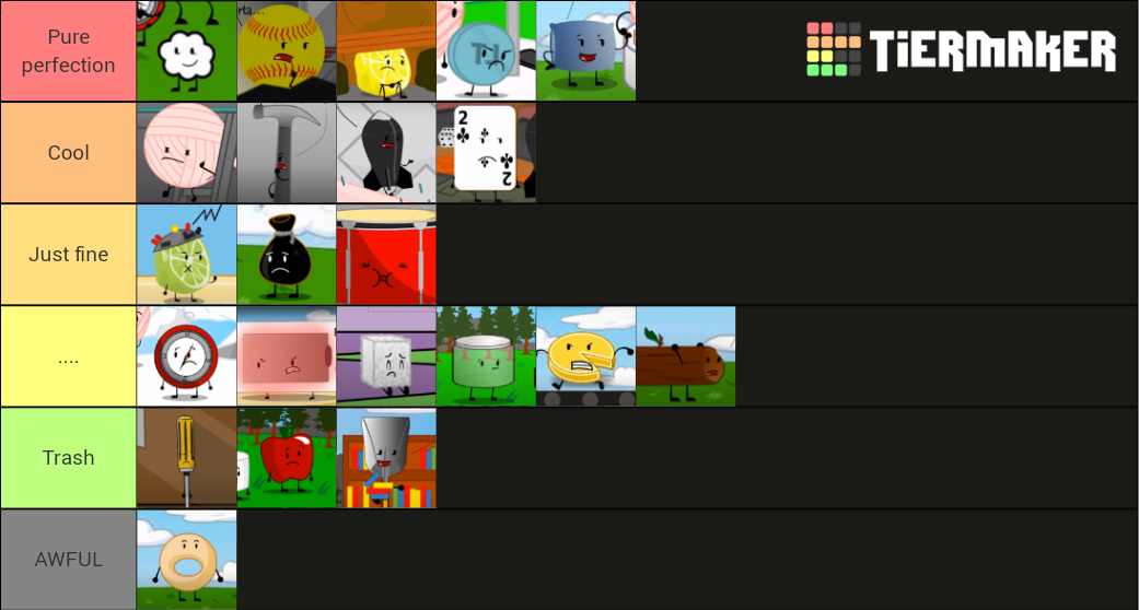 Object Survival Island Tier List (Community Rankings) - TierMaker