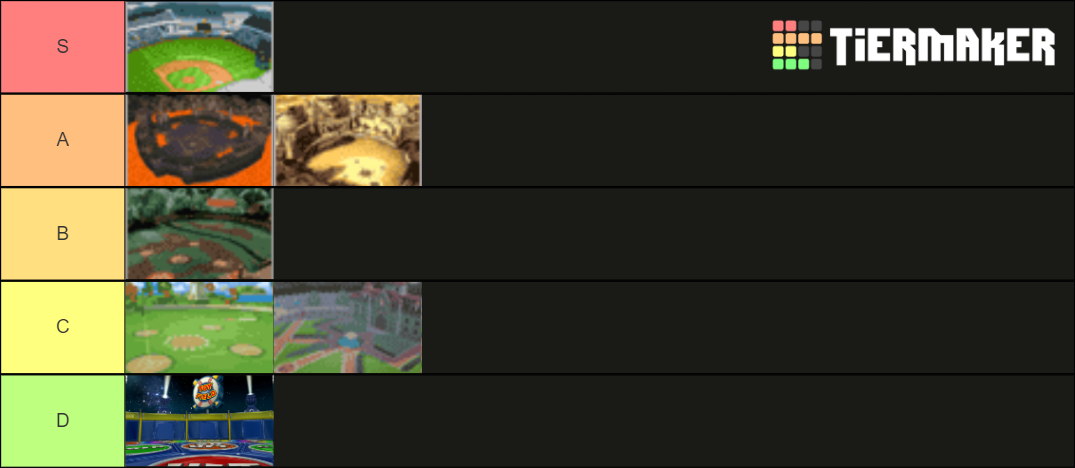 Stadiums Mario Superstar Baseball Tier List (Community Rankings ...