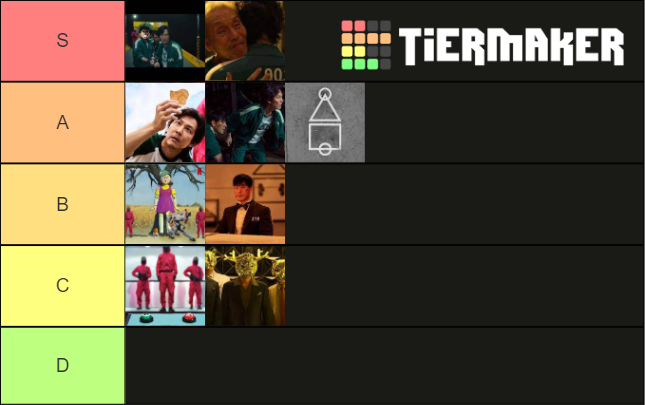 Squid game episodes ranked Tier List (Community Rankings) - TierMaker