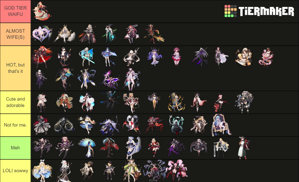 Illusion Connect Tier List (Community Rankings) - TierMaker