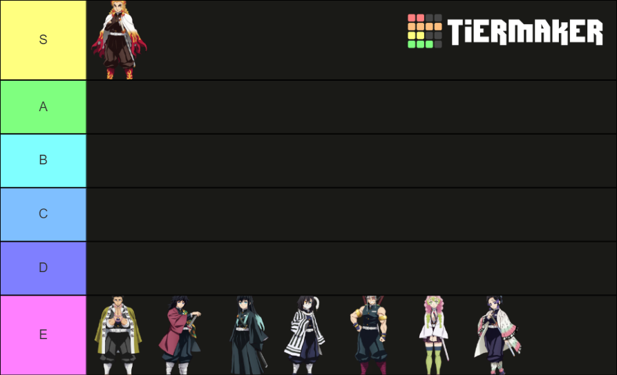 Demon slayer characters by strength Tier List (Community Rankings ...