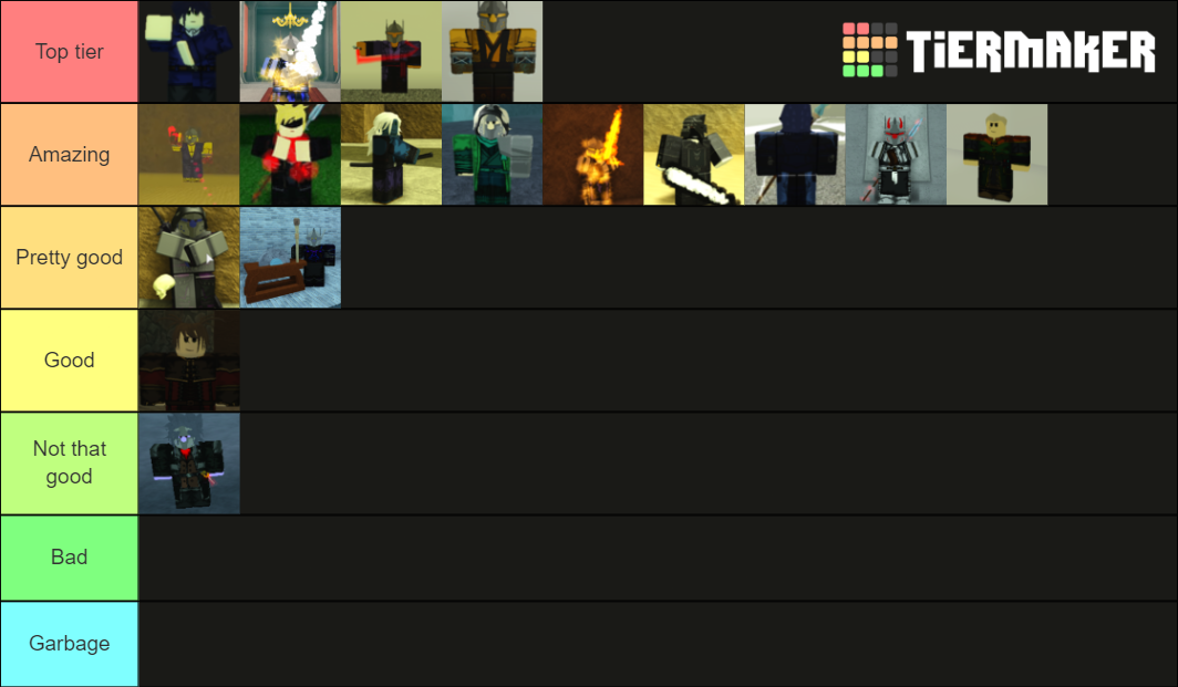 Rogue Lineage Ultra Class Tier List (Community Rankings) - TierMaker