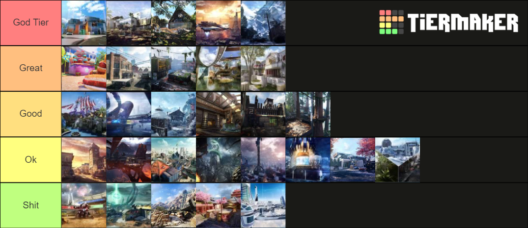 Call of Duty Black Ops 3 Multiplayer Maps Tier List (Community Rankings ...