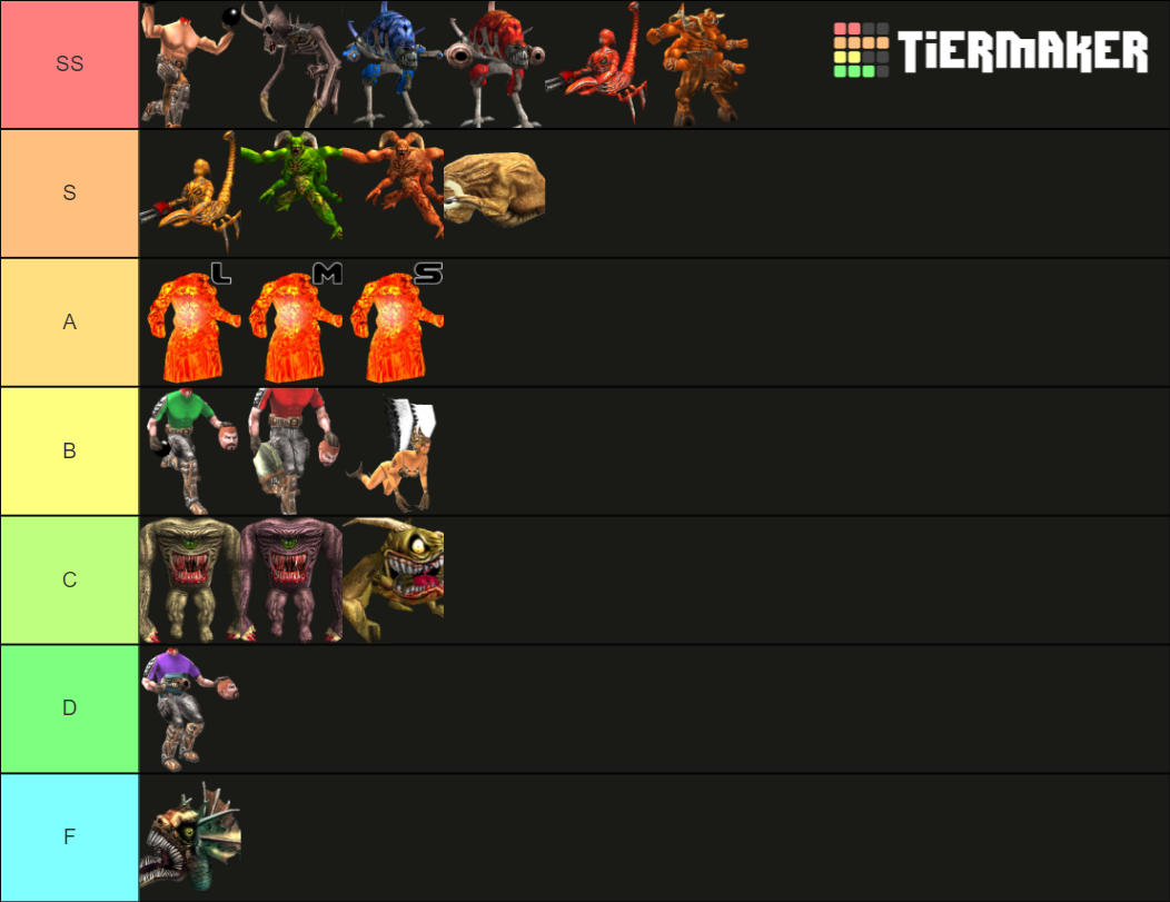 Serious Sam: The First Encounter Enemies Tier List (Community Rankings ...