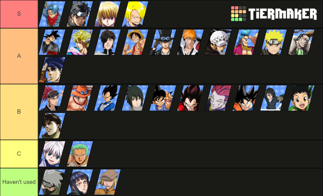 Roblox Jump Fighters Tier List (Community Rankings) - TierMaker