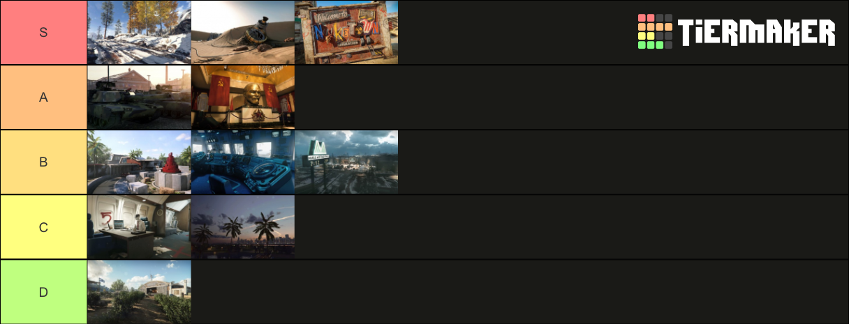 COD Cold War All 6v6 Multiplayer Maps Updated Tier List (Community ...