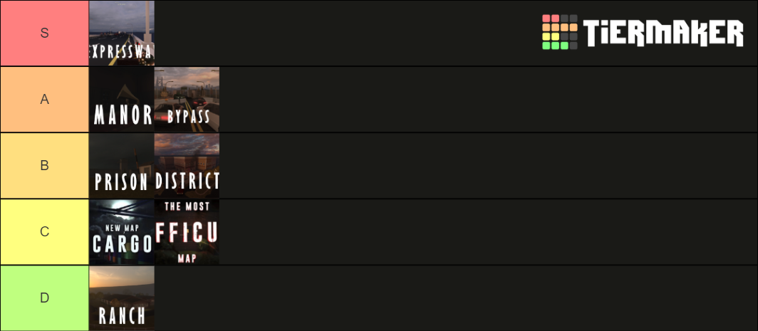 Those Who Remain Maps Tier List (Community Rankings) - TierMaker