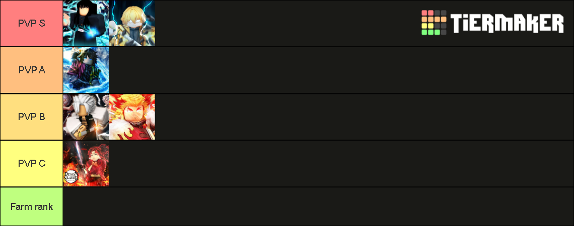 demon fall Tier List (Community Rankings) - TierMaker