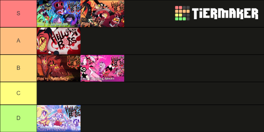 Helluva Boss Episode Ranking Tier List (Community Rankings) - TierMaker