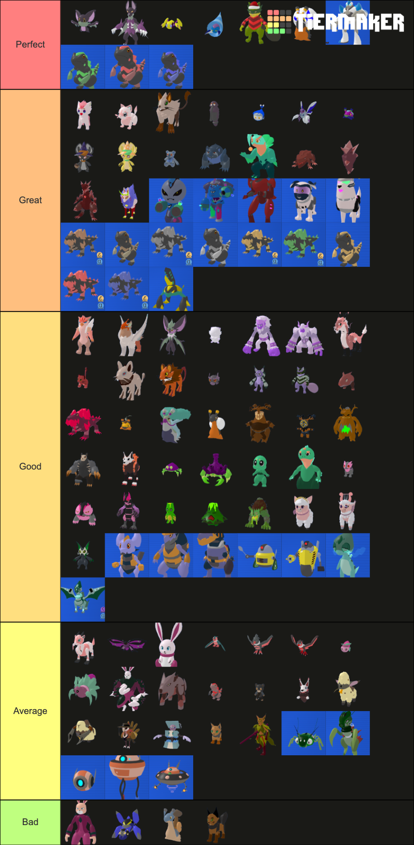 gleaming loomian legacy Tier List (Community Rankings) - TierMaker