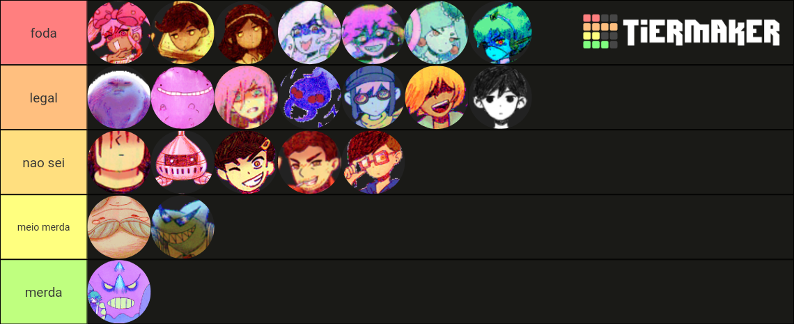 Omori Bosses (Normal Route) Tier List (Community Rankings) - TierMaker