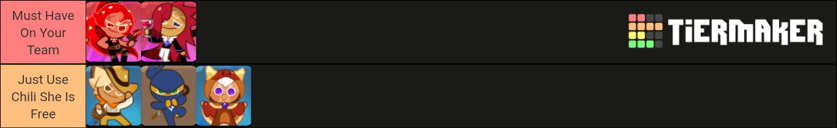 Cookie Run Kingdom Ambush Tier List (Community Rankings) - TierMaker