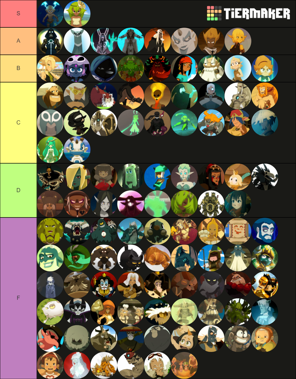 Wakfu : Characters Tier List (Community Rankings) - TierMaker
