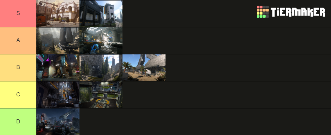 Halo Infinite Maps Tier List (Community Rankings) - TierMaker