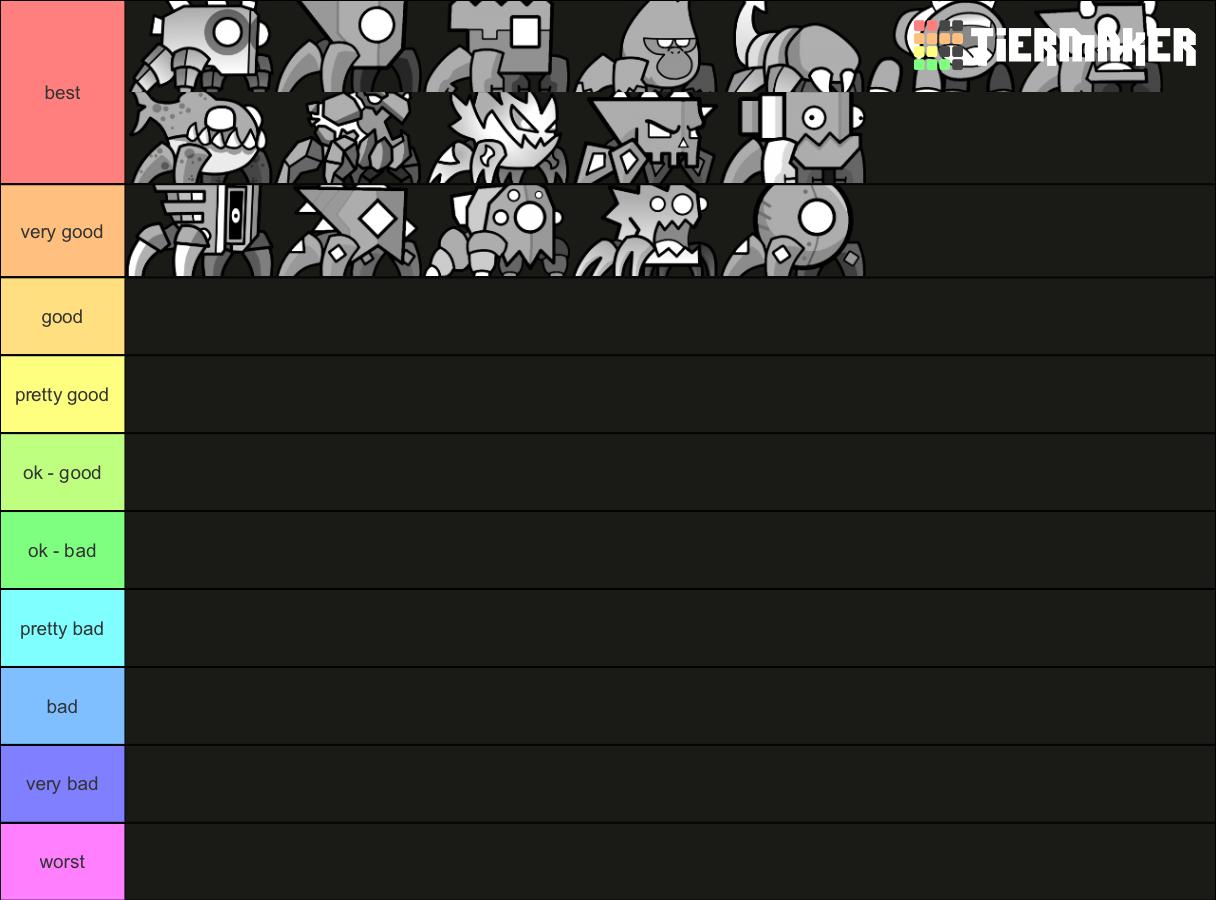 geometry dash spider #11 Tier List (Community Rankings) - TierMaker