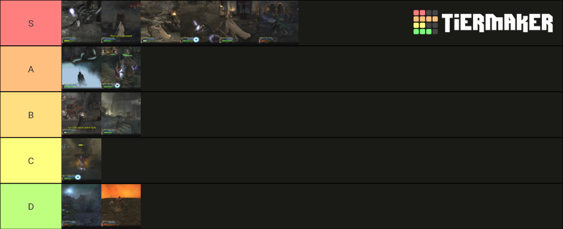 The lord of the rings the return of the king ps2 game levels Tier List ...