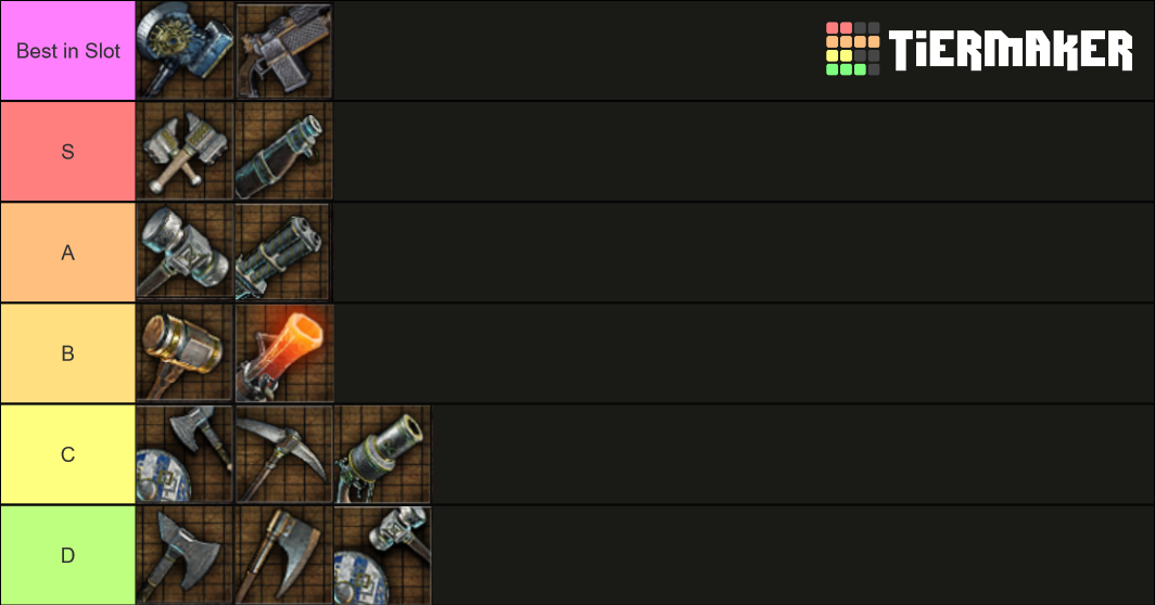 Vermintide 2 Outcast Engineer Weapons Tier List (Community Rankings ...