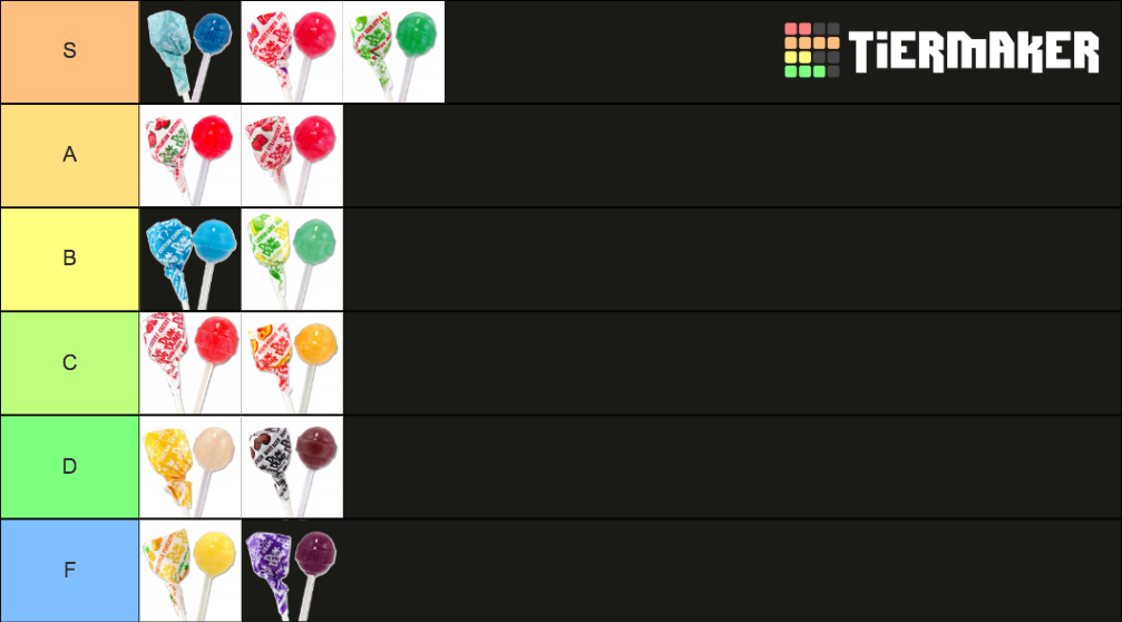 Dum-Dums Flavors Tier List (Community Rankings) - TierMaker