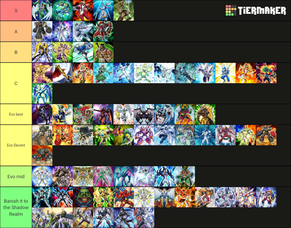 ELEMENTAL HEROES Tier List (Community Rankings) - TierMaker