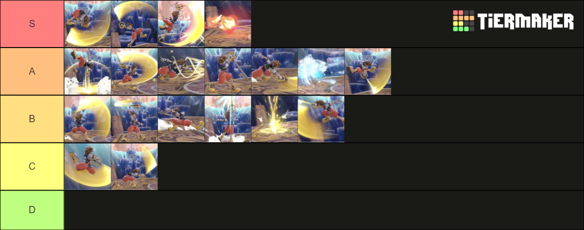 SSBU Sora Move Tier List (Community Rankings) - TierMaker