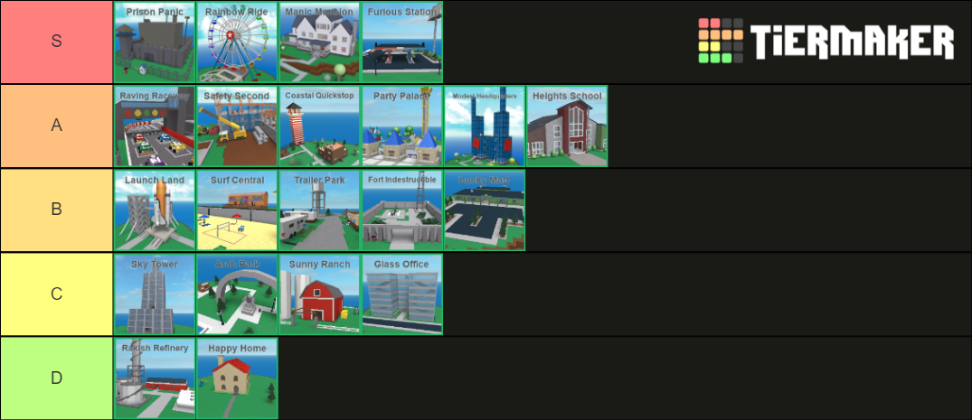 Natural Disaster Survival Maps April 2021 Tier List (Community Rankings ...