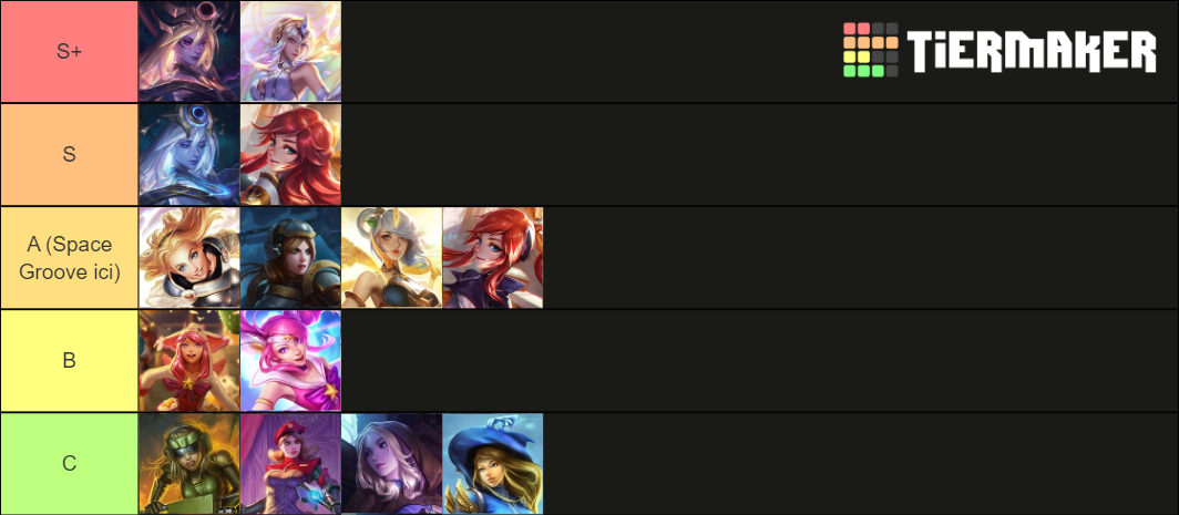 Lux skins tierlist Tier List (Community Rankings) - TierMaker