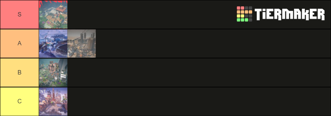 Valorant Maps Tier List (Community Rankings) - TierMaker