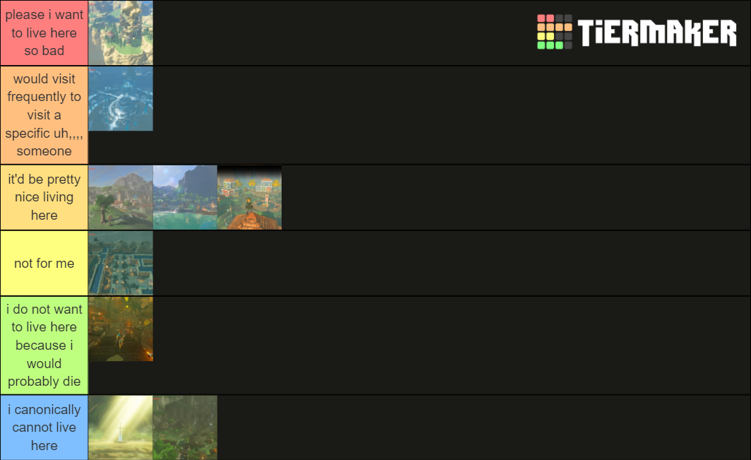 Botw town ranking Tier List (Community Rankings) - TierMaker Botw town ranking Tier List (Community Rankings) - TierMaker