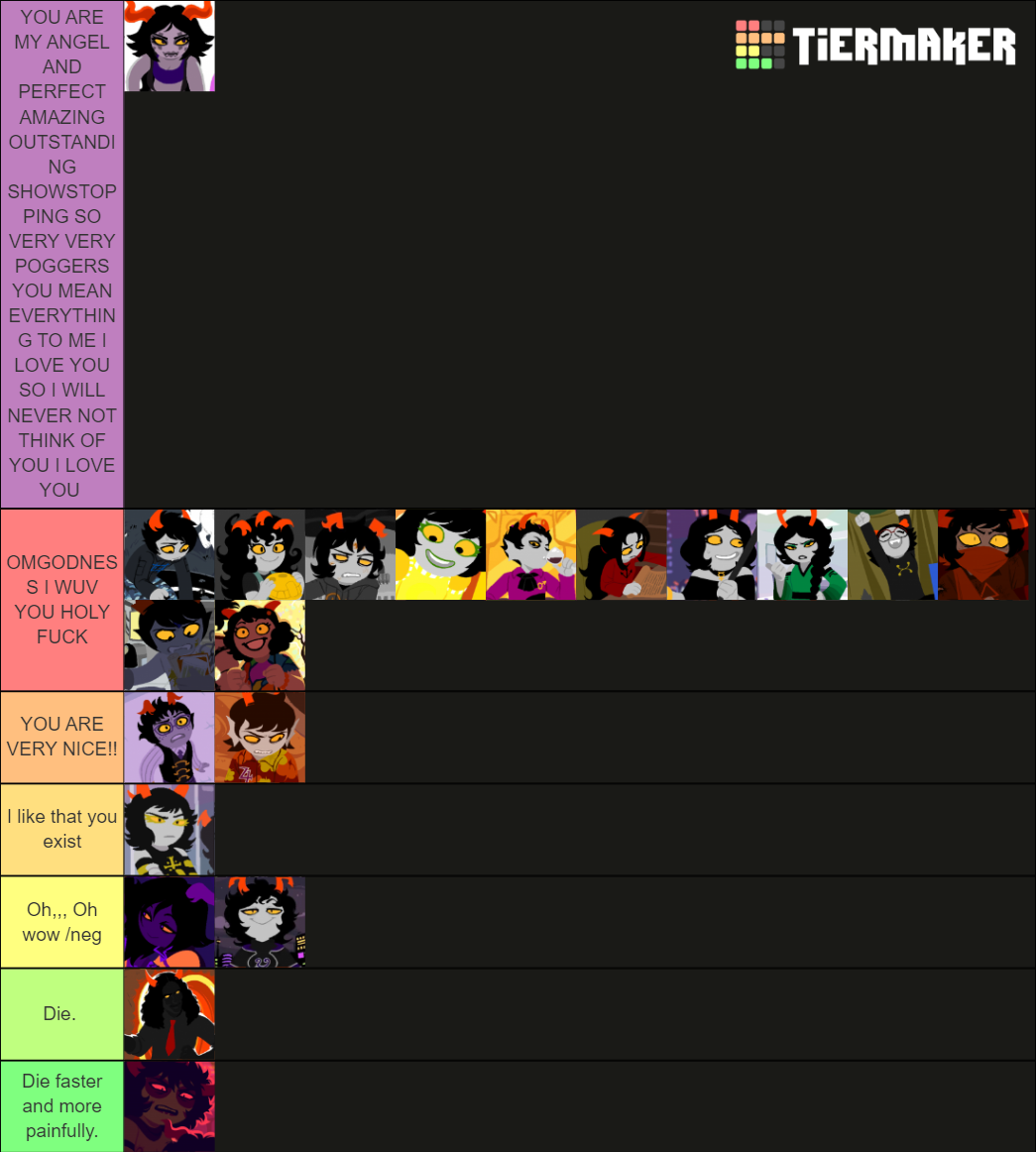 Vast Error Characters Tier List (Community Rankings) - TierMaker