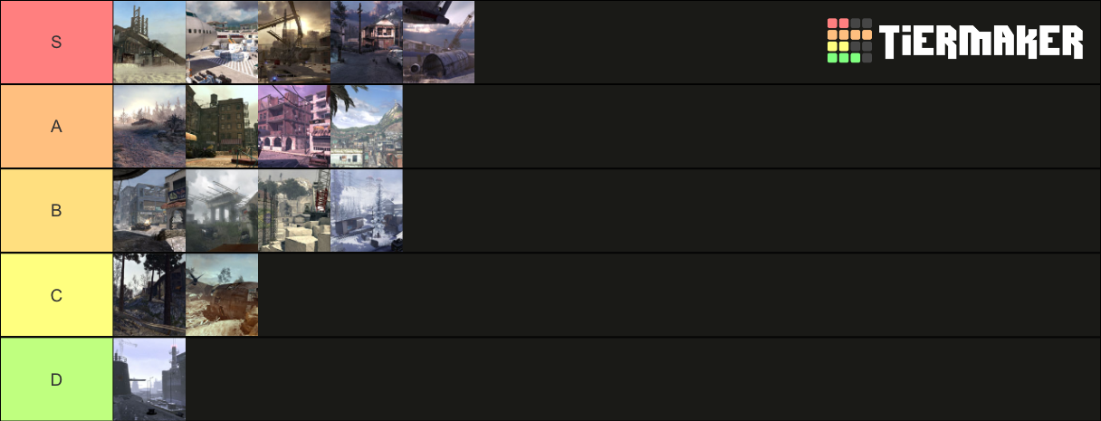 Modern Warfare 2 Multiplayer Maps Tier List (Community Rankings ...