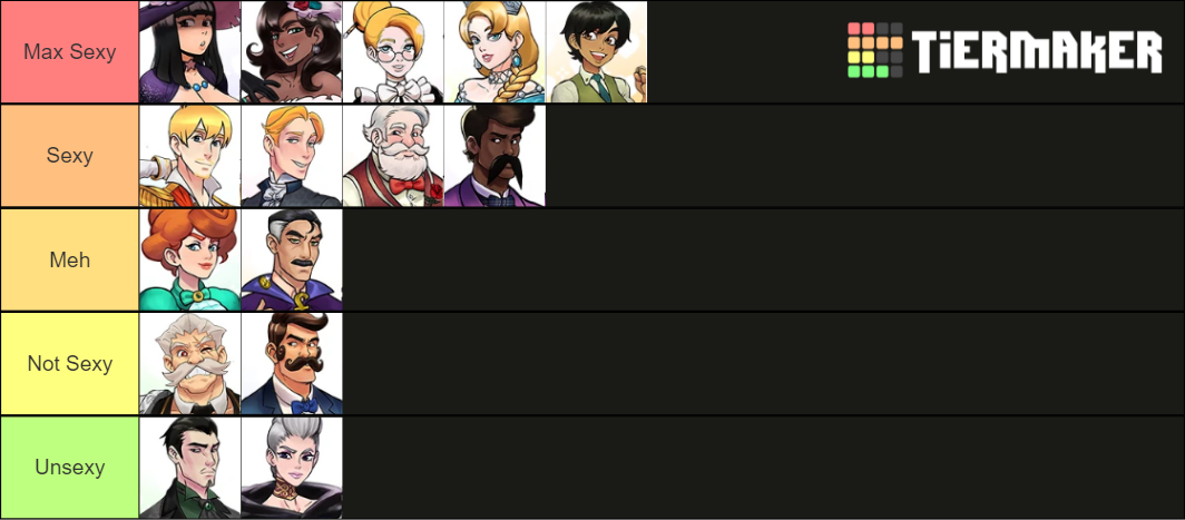 Max Gentlemen: Sexy Business characters Tier List (Community Rankings ...