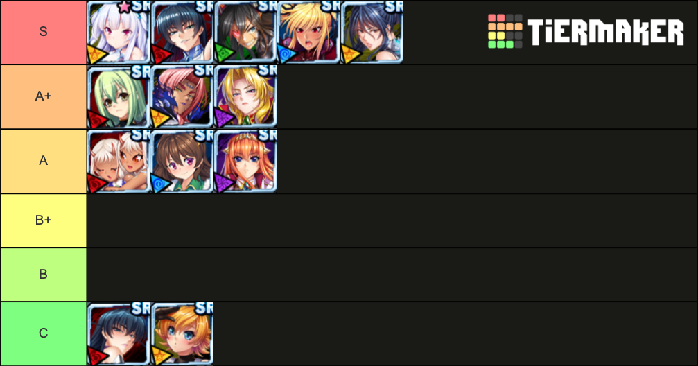 Taimanin RPG Tier List (Community Rankings) - TierMaker