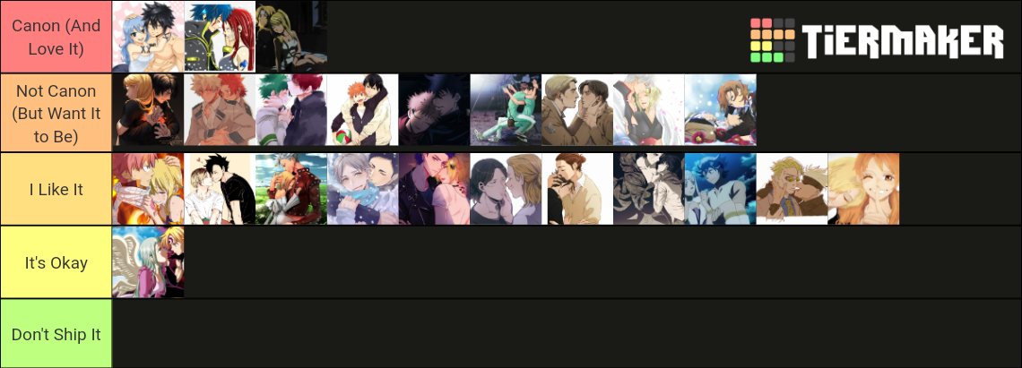Anime Ships Tier List (Community Rankings) - TierMaker
