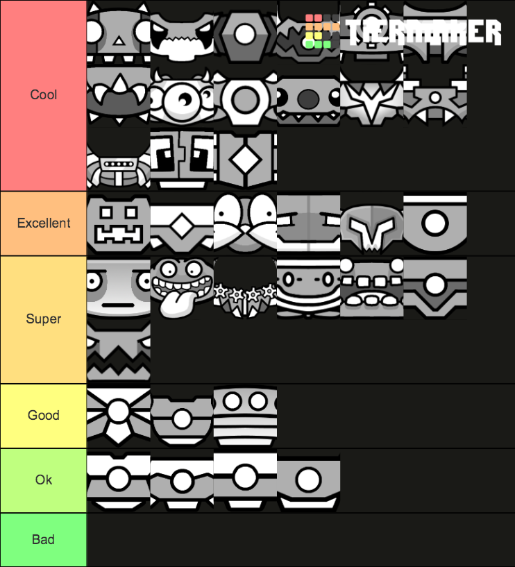 Geometry Dash UFOs Tier List (Community Rankings) - TierMaker