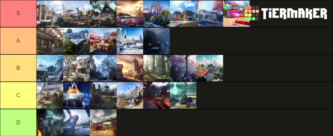 Black Ops 3 Multiplayer Maps Tier List (Community Rankings) - TierMaker