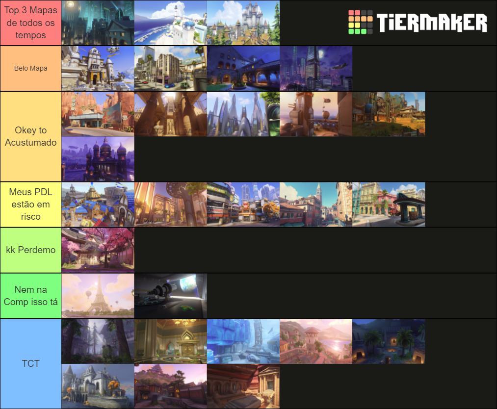Overwatch Maps (as of December 2020) Tier List (Community Rankings ...
