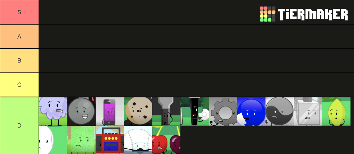 Object Oppose Tier List (Community Rankings) - TierMaker