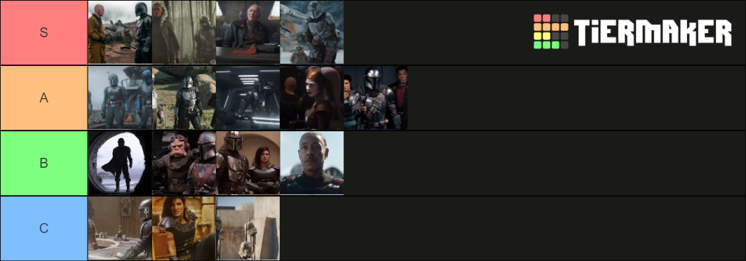 Mandalorian Episodes Ranked Tier List (Community Rankings) - TierMaker