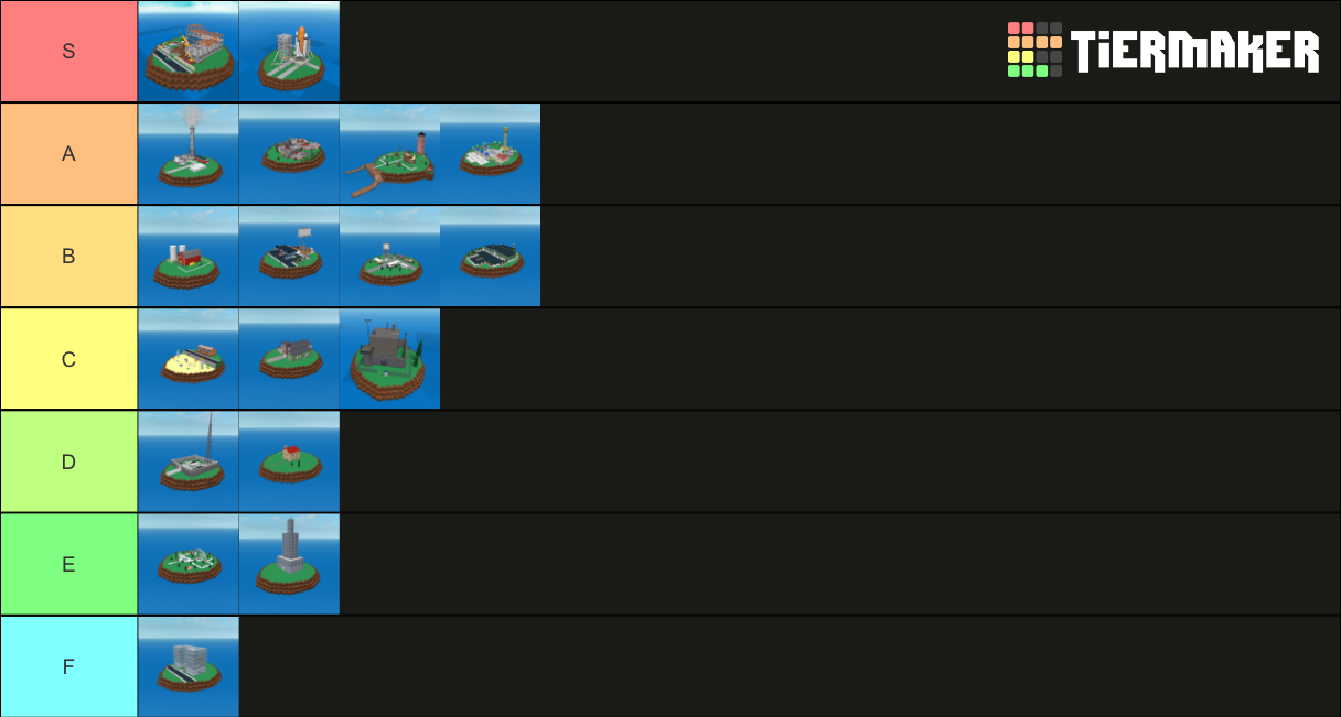 Roblox Natural Disaster Survival Tier List (Community Rankings) - TierMaker