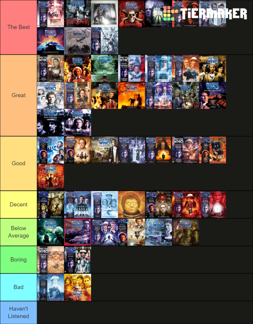 Doctor Who Evelyn and Hex Arc (Big Finish) Tier List (Community ...