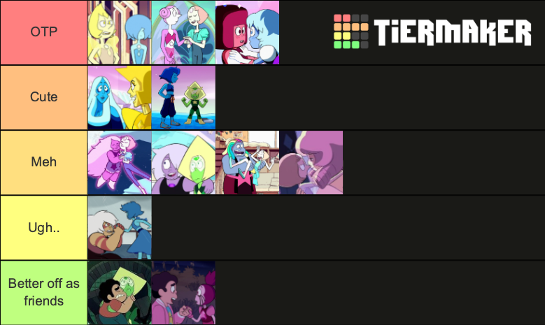 Steven Universe Gem Ships (Dec. 2019) Tier List (Community Rankings ...