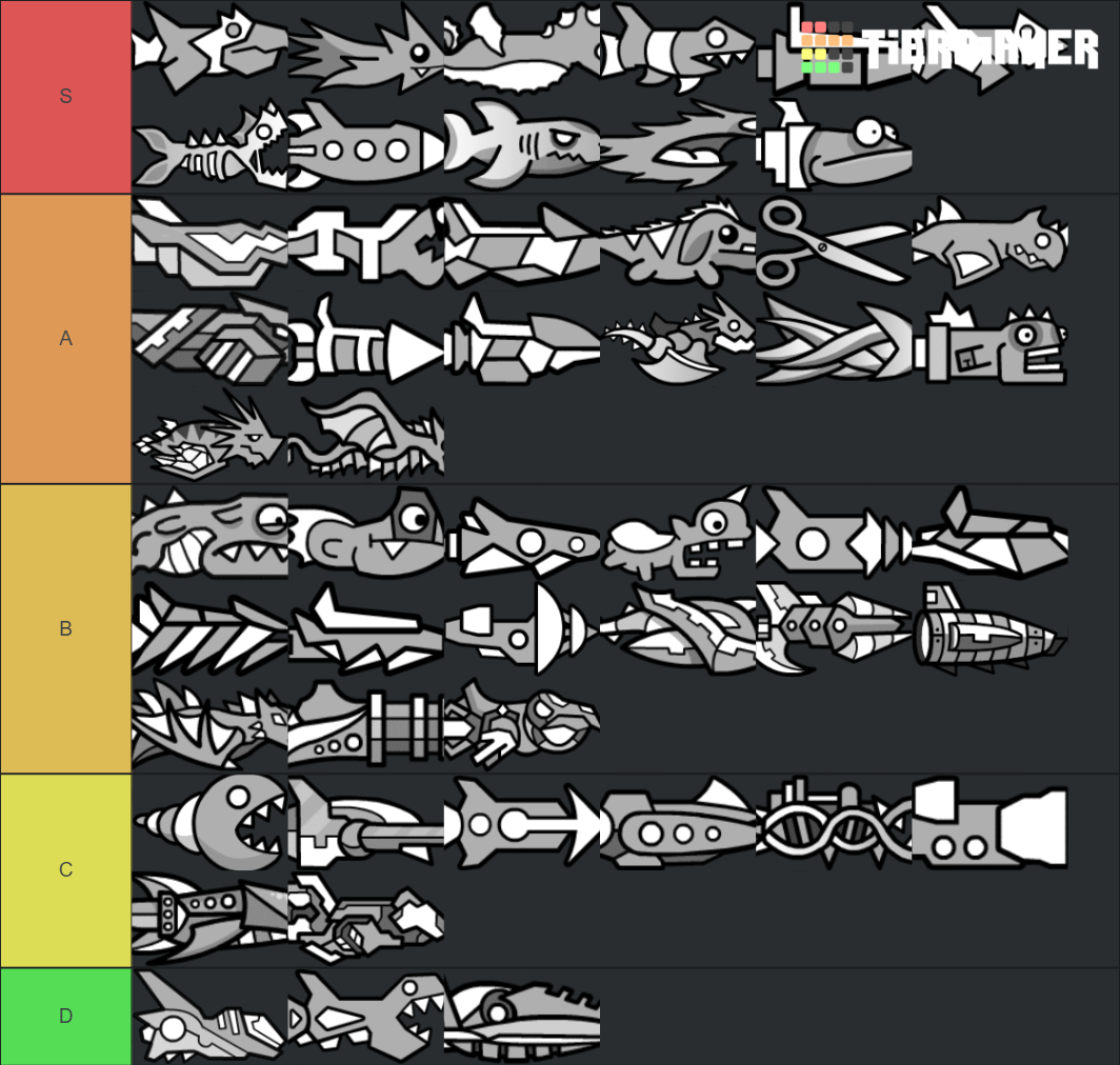 All Geometry dash Ships 2.11 Tier List (Community Rankings) - TierMaker