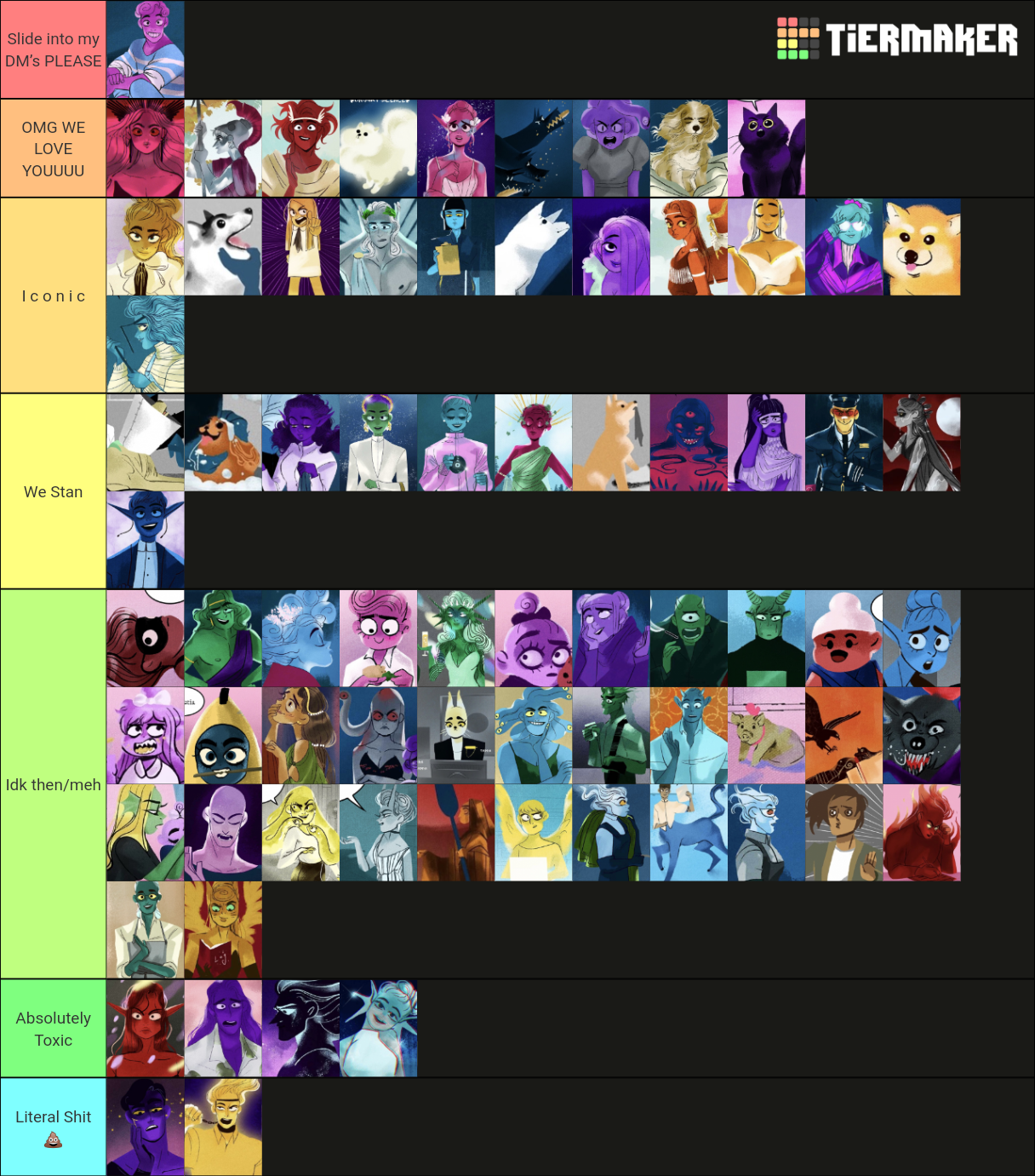Lore Olympus Characters Tier List Community Rankings Tiermaker
