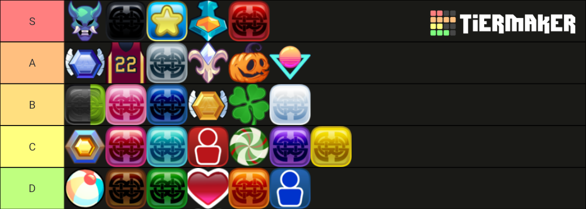 Brawlhalla Colors (2021) Tier List (Community Rankings) - TierMaker