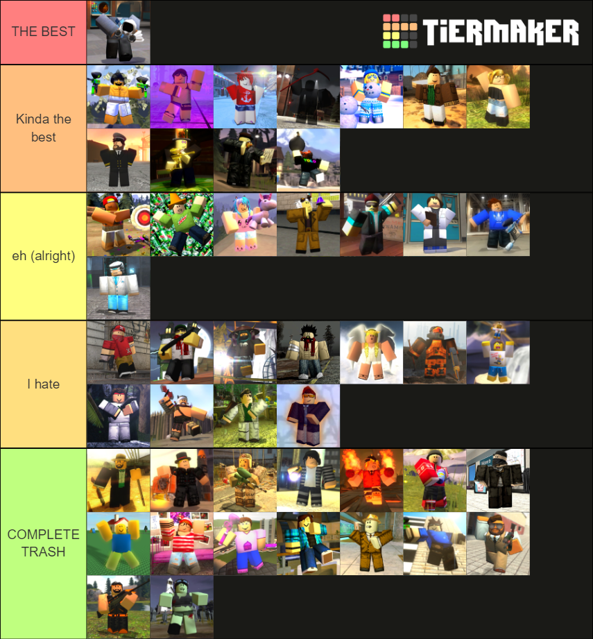 Mad Paintball Tier List (Community Rankings) - TierMaker