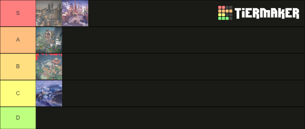 Valorant Maps Tier List (Community Rankings) - TierMaker